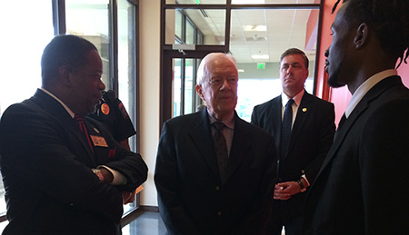 President Jimmy Carter: 2014 Visit to the AMSC Campus - Atlanta Metro ...